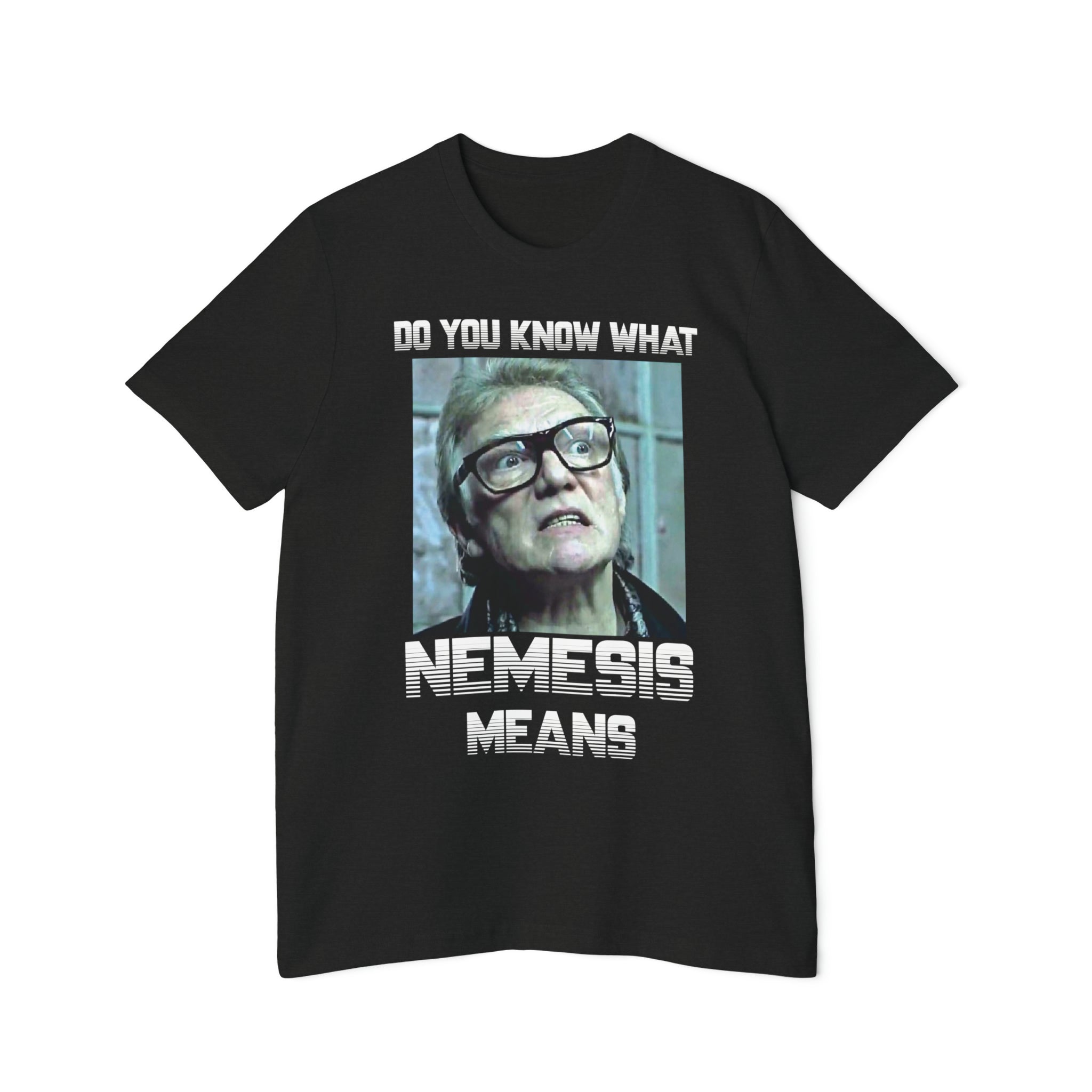 Do you know what Nemesis Means? USA-Made Unisex Short-Sleeve Jersey T ...