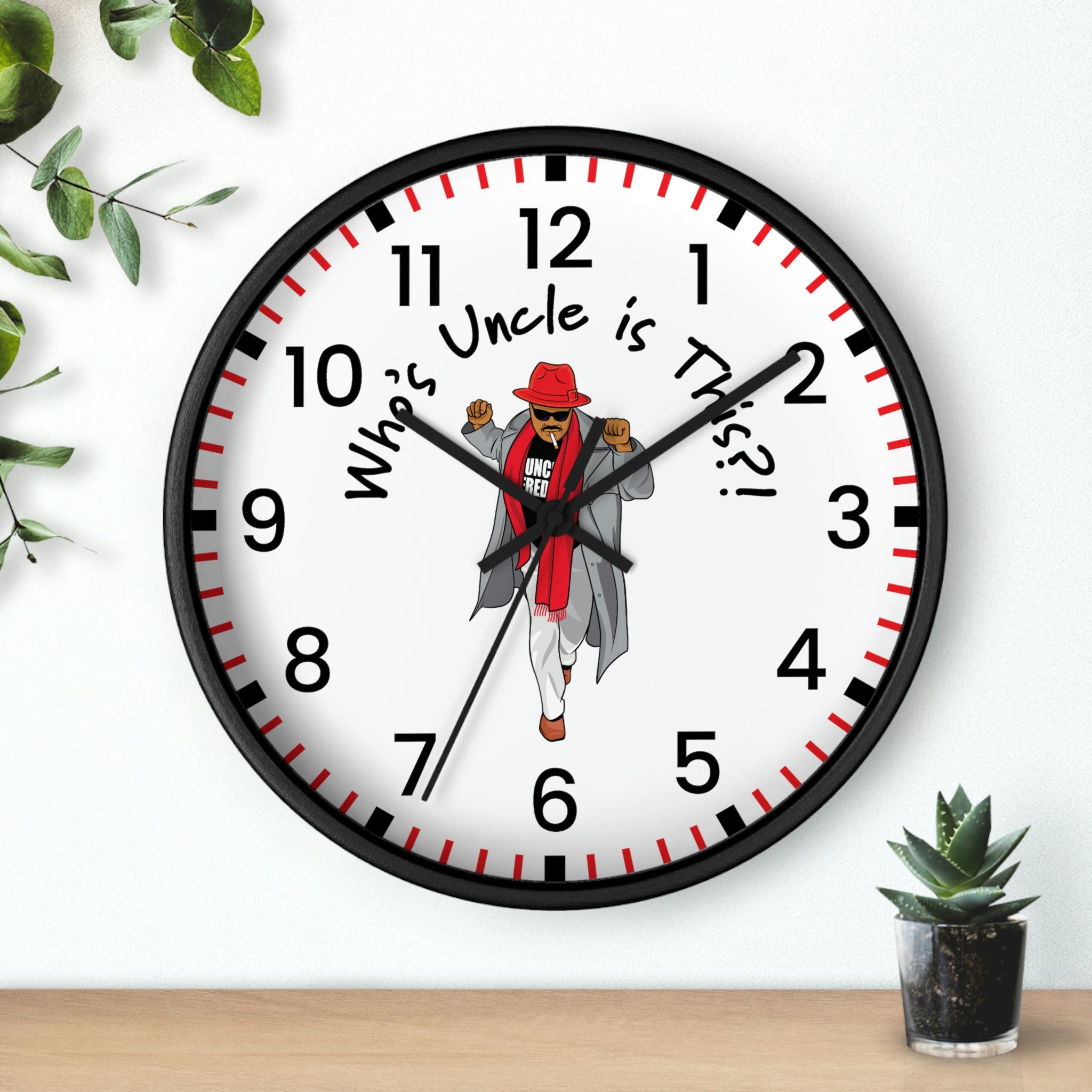 Uncle Freddie Who's Uncle is this?! Clock – Cleveland Kustom Creations