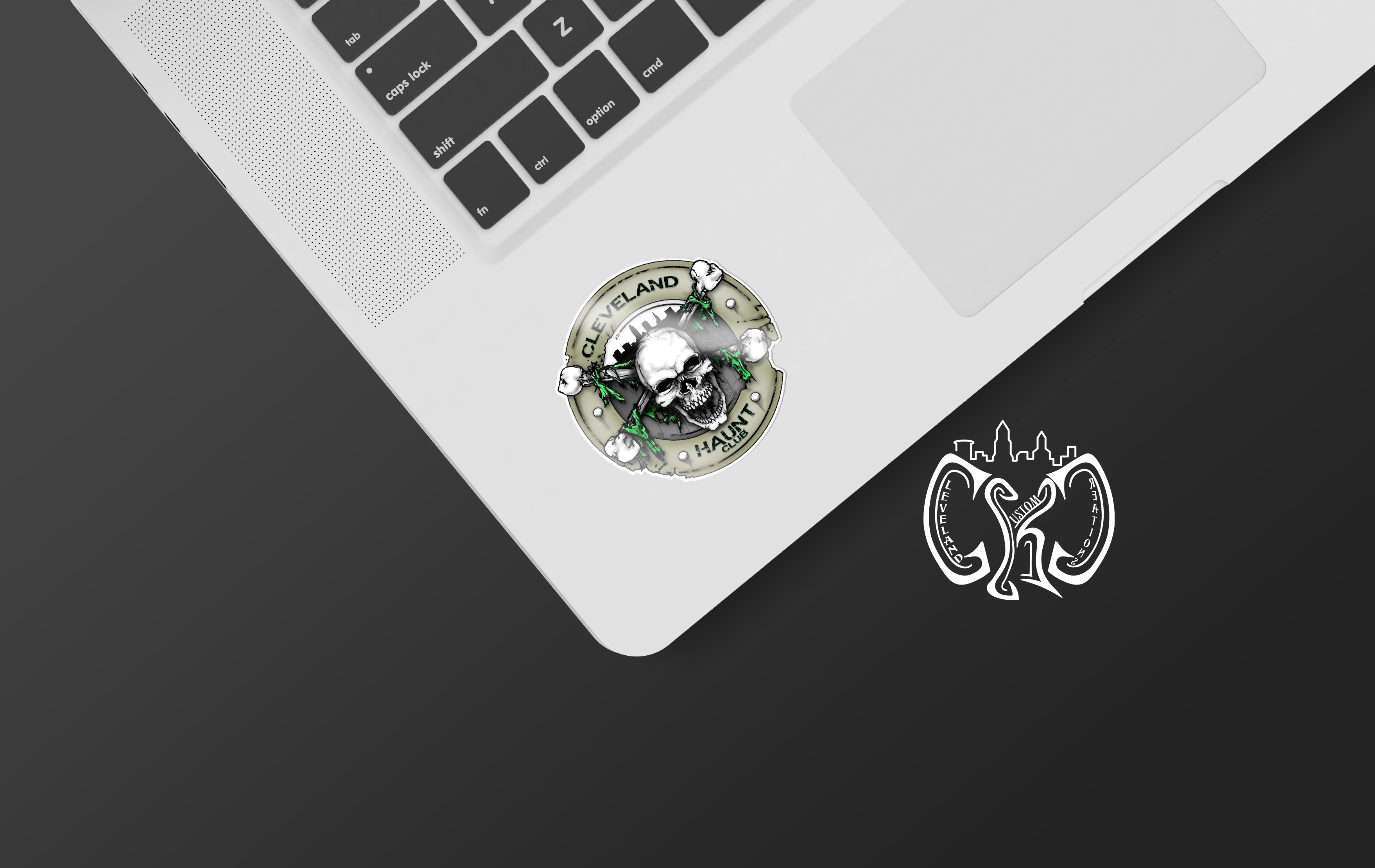 Cleveland Haunt Club Permanent Vinyl Sticker – Cleveland Kustom Creations